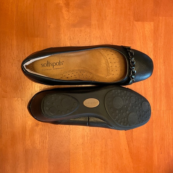 Softspots | Shoes | Softspotscassiablackleather Sizes Us 65 7 75 | Poshmark